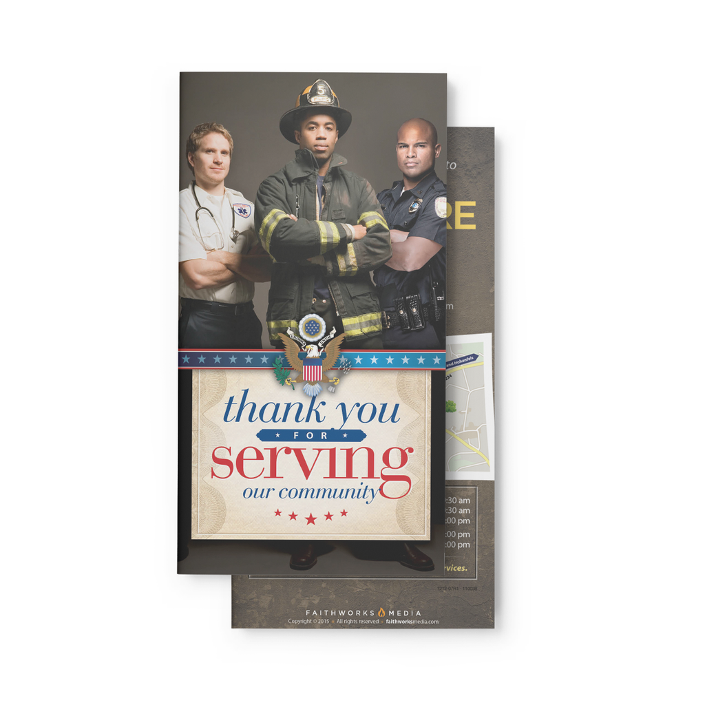 Thank You For Serving Our Community » First Responders